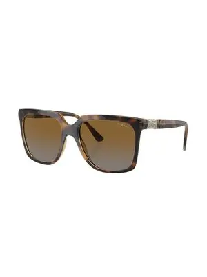 VOGUE EYEWEAR Tortoiseshell Square-frame Sunglasses - Brown