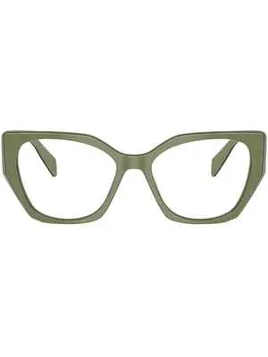 Prada Oversize-frame Glasses - Green