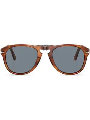 Persol Steve Mcqueen Round-frame Sunglasses - Brown