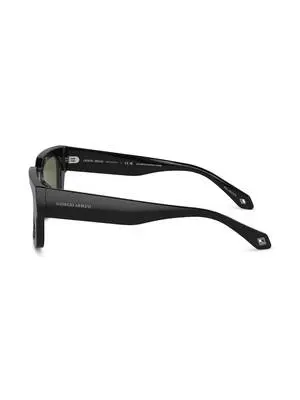 Giorgio Armani Rectangle Sunglasses - Black