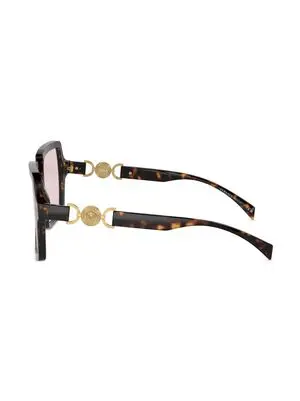 Versace Oversize-frame Sunglasses - Green