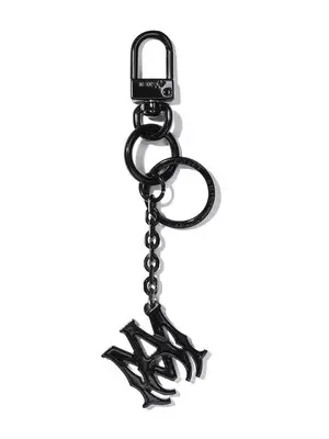 Amiri Logo Plaque Keychain