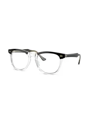 Ray-ban Round-frame Glasses - Black