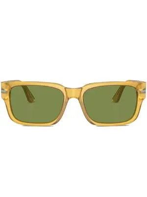 Persol Persol Rectangle-Frame Sunglasses Yellow