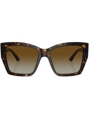 BVLGARI Bvlgari Oversized Sunglasses Brown