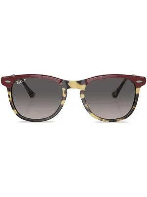 Ray-ban Eagle Eye Round-Frame Sunglasses Red
