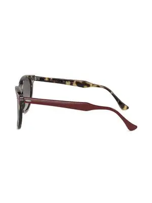 Ray-ban Eagle Eye Round-frame Sunglasses - Red