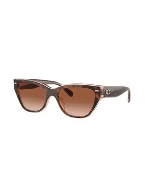 COACH Tortoiseshell Cat Eye Sunglasses