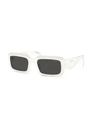 Prada Rectangle-frame Sunglasses - White