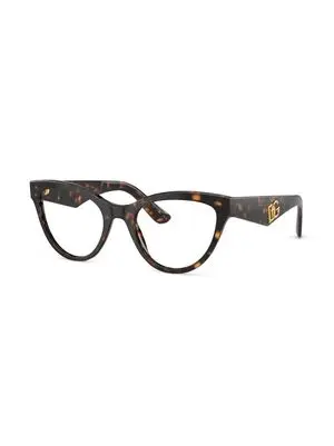 Dolce & Gabbana Cat-eye Frame Glasses - Green