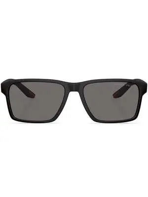 Prada Rectangle-frame Sunglasses - Black