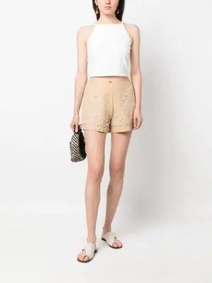 TWINSET Broderie-anglaise Mini Shorts