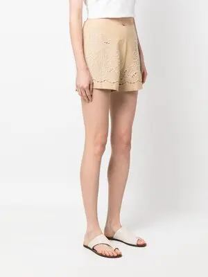TWINSET Broderie-anglaise Mini Shorts