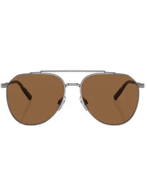 Dolce & Gabbana Pilot-frame Sunglasses - Grey
