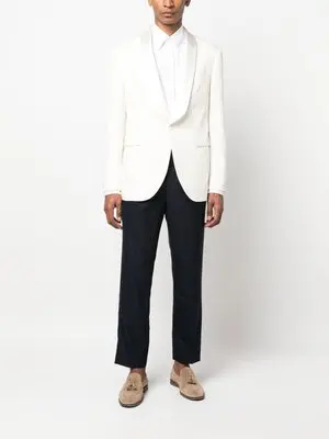 Brunello Cucinelli Silk Suit Jacket