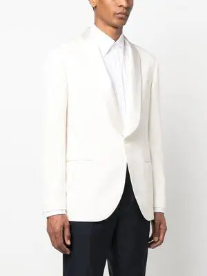 Brunello Cucinelli Silk Suit Jacket