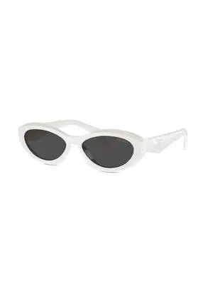 Prada Cat-eye Frame Sunglasses - White