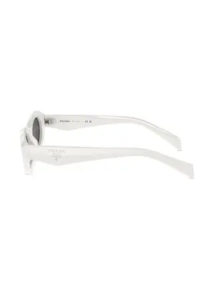 Prada Cat-eye Frame Sunglasses - White