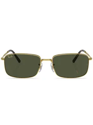 Ray-ban Rectangle Sunglasses - Gold