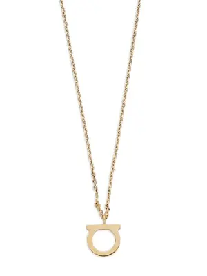 FERRAGAMO Gancini Pendant Necklace - Gold
