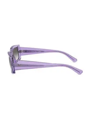 Ray-ban Kiliane Rectangle-frame Sunglasses - Purple