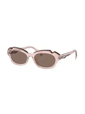 ALAIN MIKLI Transparent Round-frame Sunglasses