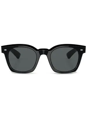 Oliver Spencer Oliver Peoples Merceaux Square Sunglasses 1492p2 Black