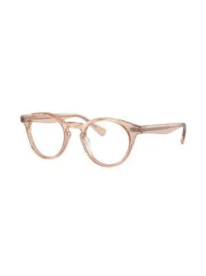 Oliver Spencer Round-frame Glasses - Brown