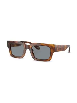 Giorgio Armani Rectangle-frame Sunglasses - Red
