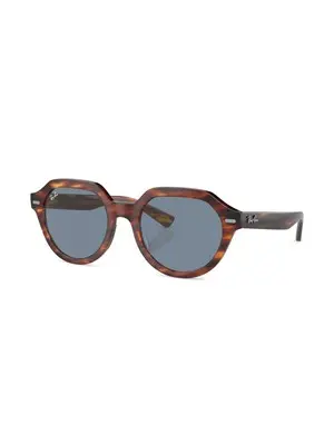 Ray-ban Round-frame Sunglasses - Brown
