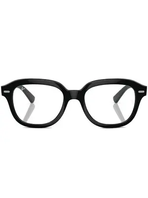 Ray-ban Round-frame Glasses - Black