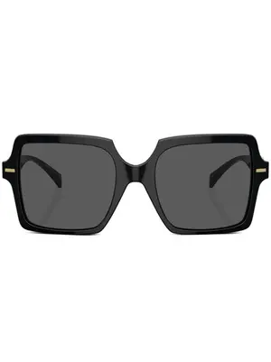 Versace Oversized Square-frame Sunglasses - Black