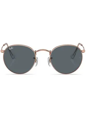 Ray-ban Round Frame Sunglasses - Gold