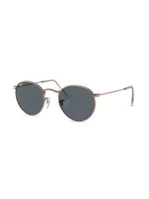 Ray-ban Round Frame Sunglasses - Gold