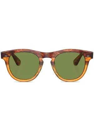 Oliver Spencer Rorke Sunglasses - Brown