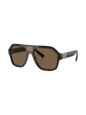 Dolce & Gabbana Logo-plaque Sunglasses