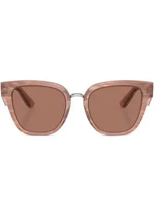 Dolce & Gabbana Dolce & Gabbana Eyewear Tortoiseshell Cat-Eye Sunglasses Pink