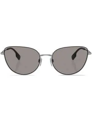 Burberry Harper Cat-eye Frame Sunglasses - Silver