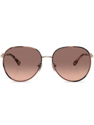 Michael Kors Michael Kors Empire Round-Frame Sunglasses Pink
