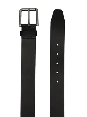 BOSS Engraved-logo Buckle Belt - Black
