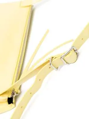 JIL SANDER Medium Folded Leather Shoulder Bag