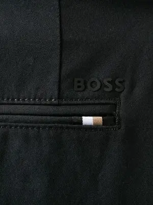 BOSS Stretch Cotton Slim-fit Trousers