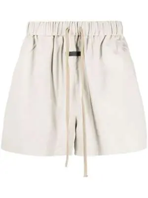 Fear Of God Drawstring Waist Thigh-length Short Shorts - Neutrals