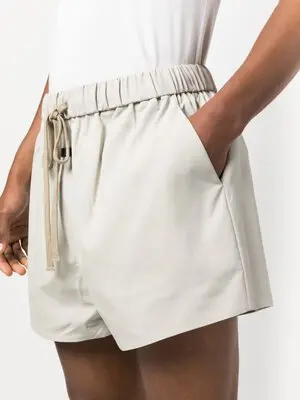 Fear Of God Drawstring Waist Thigh-length Short Shorts - Neutrals