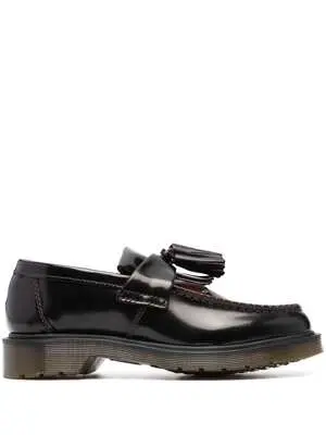 Dr. Martens Adrian Leather Tassel Loafers - Purple