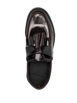 Dr. Martens Adrian Leather Tassel Loafers - Purple