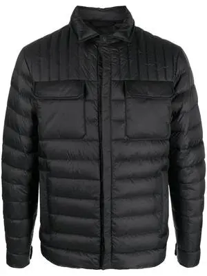 Kiton Padded Quilted Shirt Jacket
