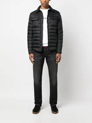 Kiton Padded Quilted Shirt Jacket