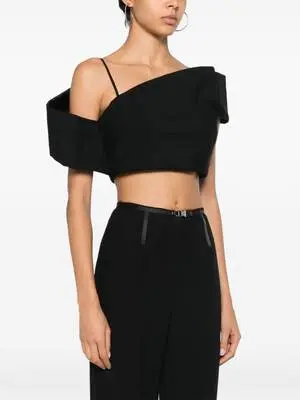 Alexander McQueen Deconstructed Asymmetric Top