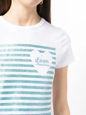 Moschino Logo-print Cotton T-shirt